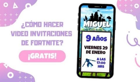 Video Invitaciones de Fortnite [GRATIS] - Invita Jass
